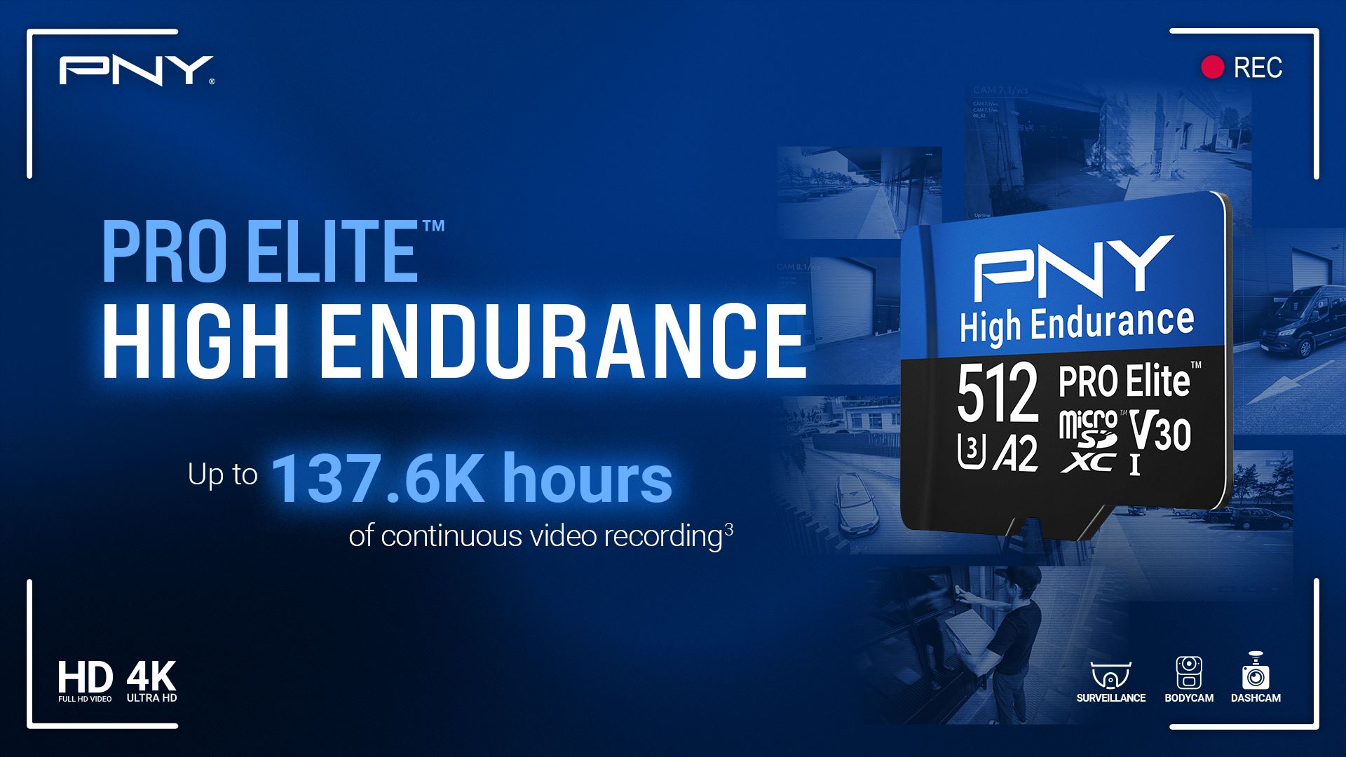 PNY Unveils PRO Elite™ High Endurance microSD Flash Memory Cards for Surveillance Monitoring ...